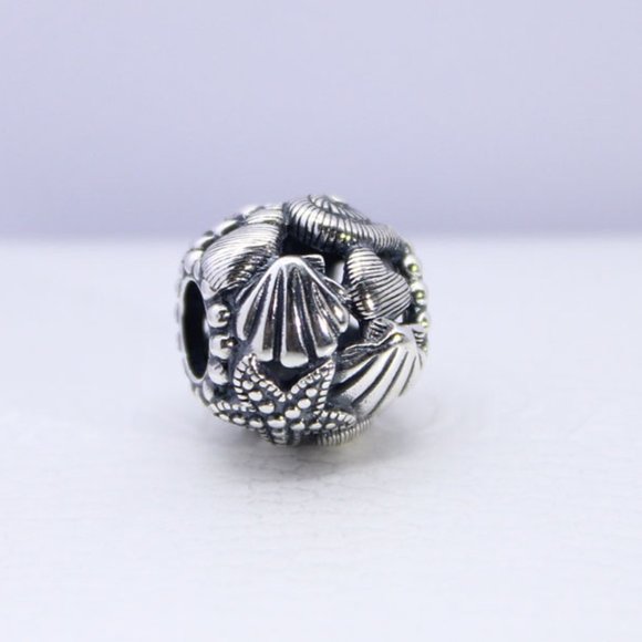 Pandora | Jewelry | Pandora Openwork Starfish Shells And Hearts Charm ...